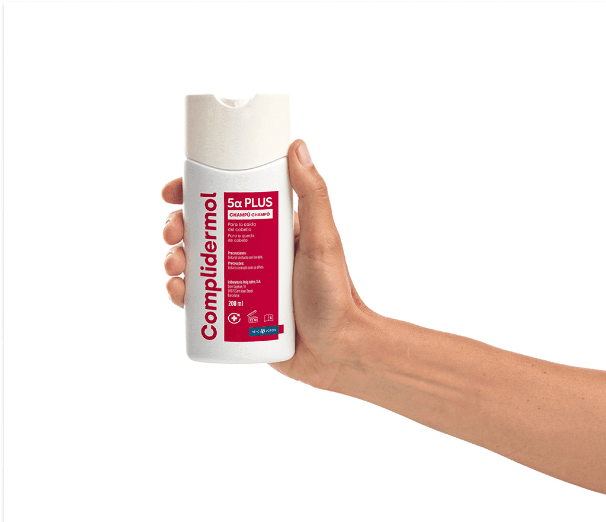 Complidermol® 5 Alfa PLUS Champú | Para la caída del cabello