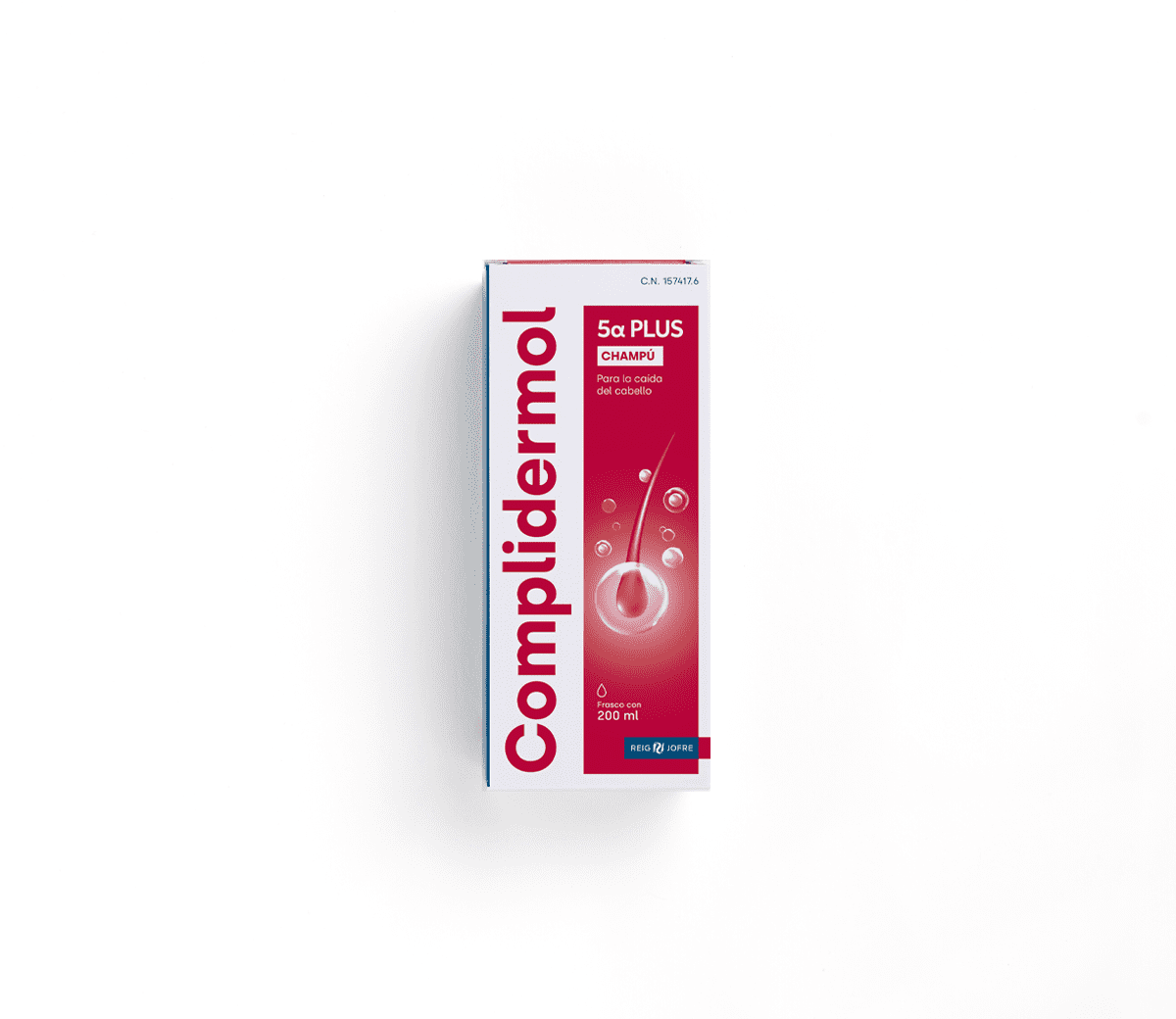 Complidermol® 5 Alfa PLUS Champú | Para la caída del cabello
